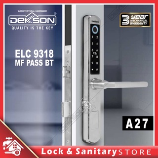 Jual Kunci Elektronik Dekkson EL 9318 A27 MF PASS BT CHR+NA Kunci Pintu ...