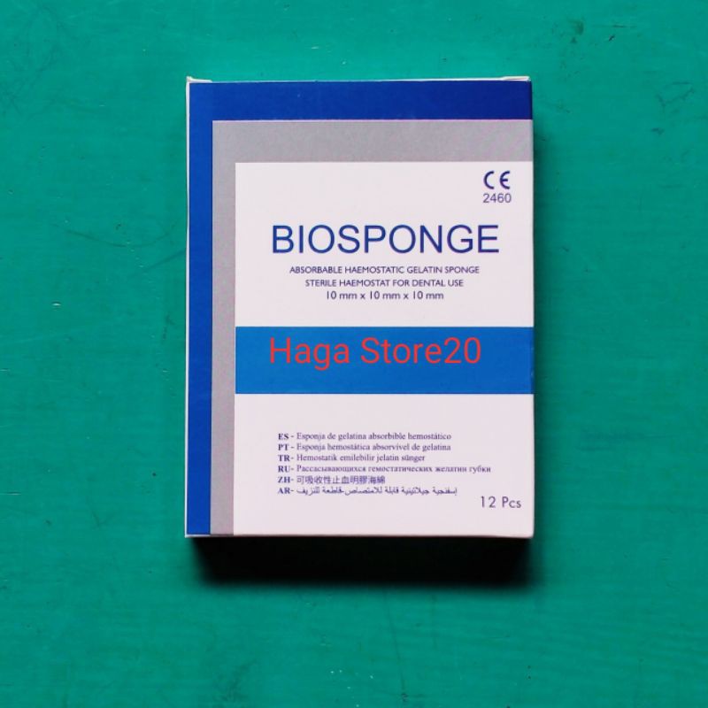 Jual Spongostan dental/Biosponge/Surgispon | Shopee Indonesia