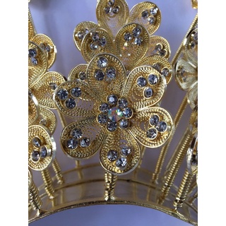 Jual bando tolaki mahkota tolaki gold mahkota pengantin wanita jenis ...