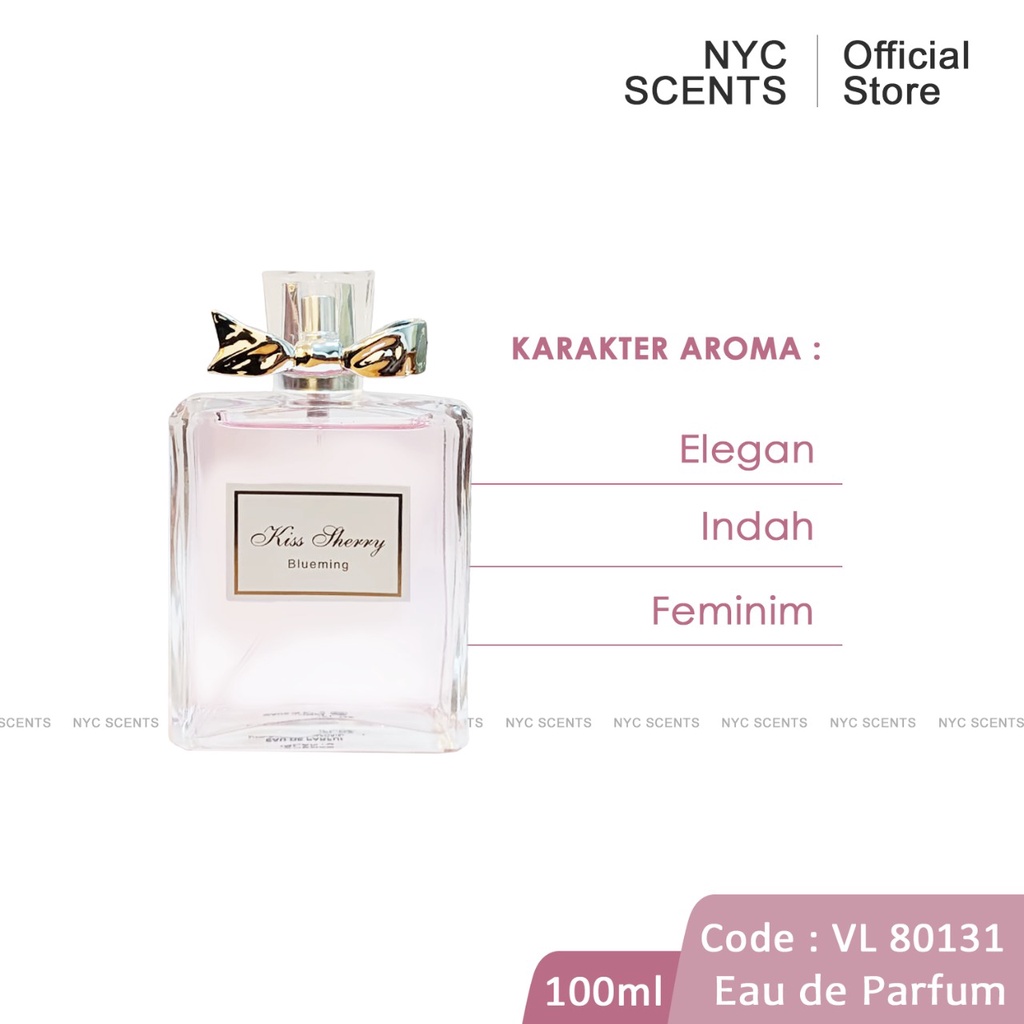 Jual Parfum Cewek Tahan Lama Kiss Sherry 100ml Wanita Tahan Lama 100ml ...