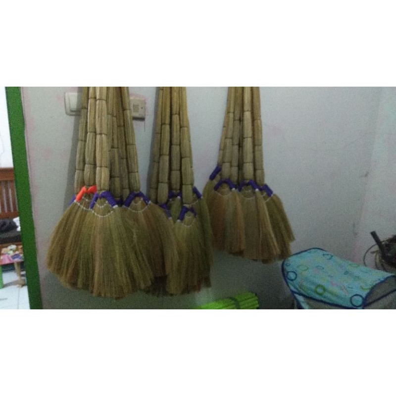 Jual PROMO!!! SAPU LANTAI RAYUNG/JER GAGANG ROTAN TRADISIONAL SEKAM ...