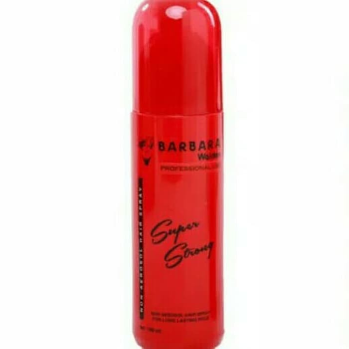 Jual Barbara Walden Professional Super Strong Hair Spray - Merah [168 ...