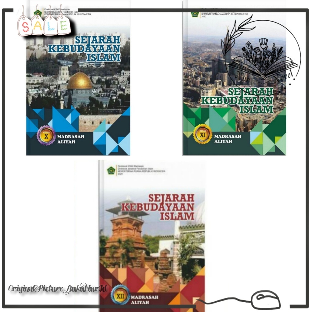 Jual Buku SKI Sejarah Kebudayaan Islam MA Kelas 10.11.12. KMA Cetakan 2020 Kemenag - 100% ...