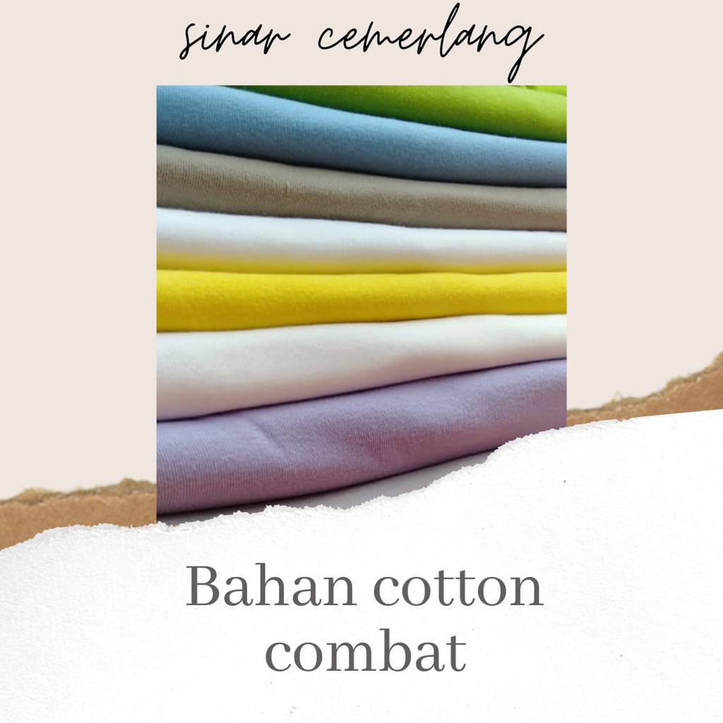 Jual Kain Bahan Kaos Katun Kiloan Cotton Combed 24s Warna Sedang ...