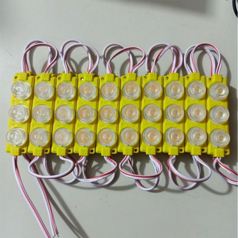 Jual Bohlam / Lampu Modul LED 3 LED 3 Mata 24V Stanlee Star Kuning ...