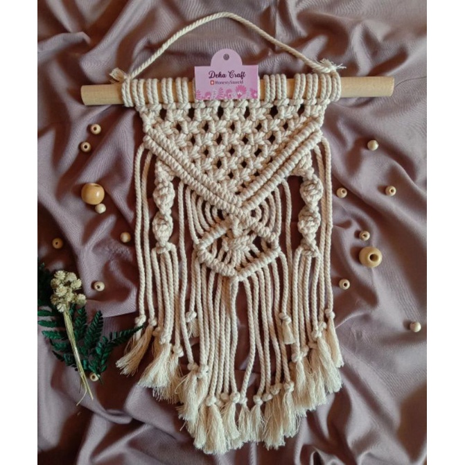 Jual Wall Decor Macrame || wall hanging macrame/makrame/makram ...