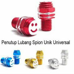 Jual BAUT MUR TUTUP BAUT SPION SMILE FULL CNC UNIVERSAL SEPASANG ...
