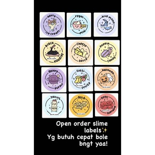 Jual STIKER SLIME CUSTOM | Shopee Indonesia