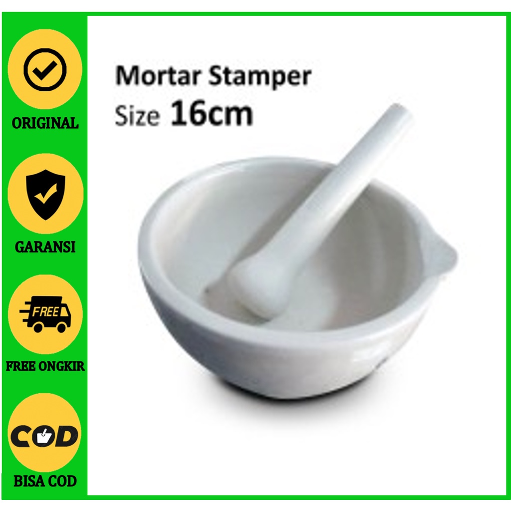 Jual MORTIR + STAMPER 16CM MURAH / LUMPANG ALU / MORTAR ALU / MORTIR ...