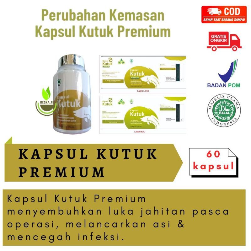 Jual KAPSUL KUTUK PREMIUM Asli Original Pil Ikan Gabus Albumin Obat Setelah Operasi Caesar Sesar ...