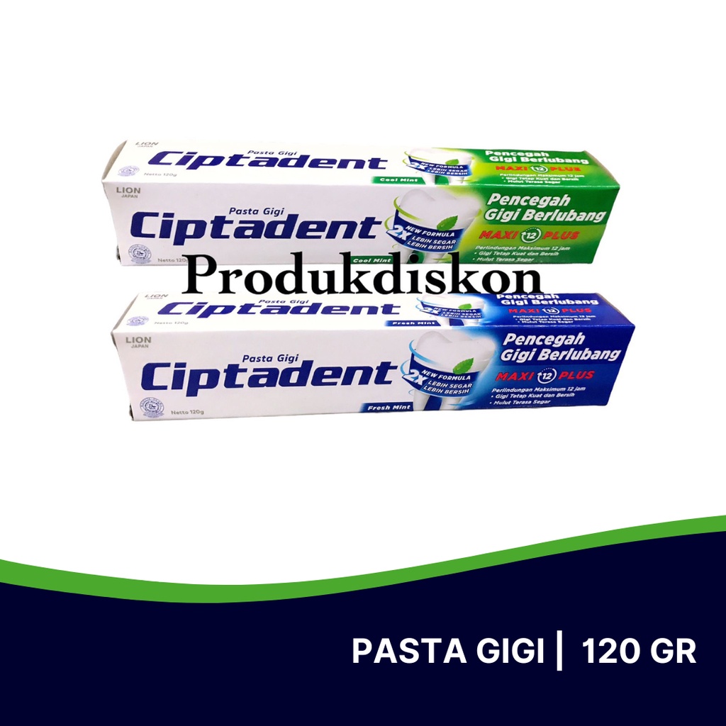 Jual CIPTADENT 120gr - Pasta Gigi (Odol) | Shopee Indonesia