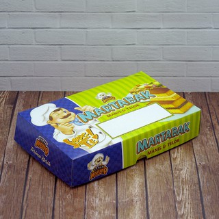 Jual Dus Martabak Sedap Mantap MTB / Box Martabak 13,5 x 21 x 4,3 cm ...