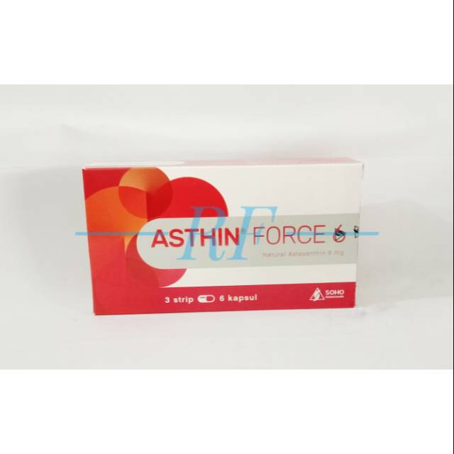 Jual Asthin Force 6 Capsule isi 18 (Soho) | Shopee Indonesia