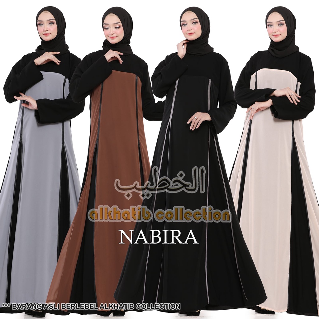 Jual ABAYA NABIRA ALKHATIB COLLECTION | Shopee Indonesia