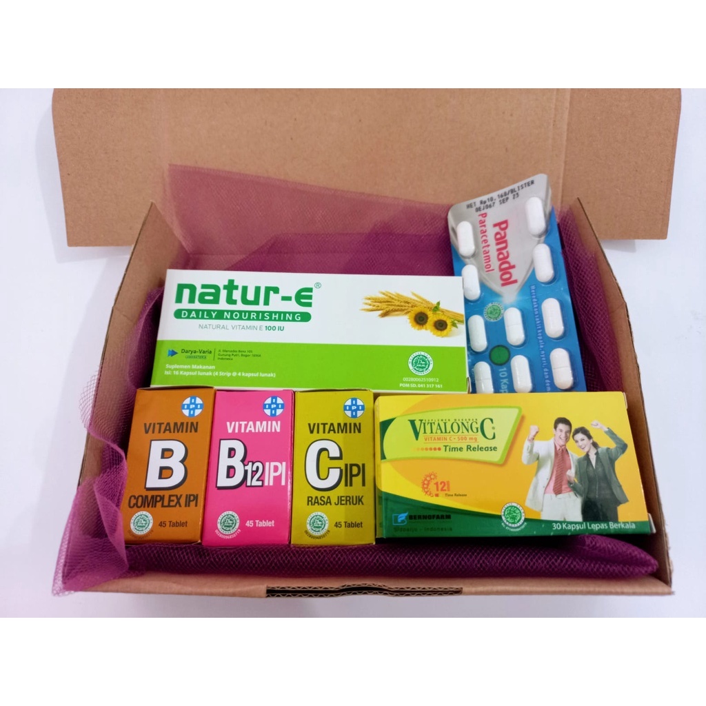 Jual Paket Isoman C / Paket Obat untuk Isolasi Mandiri COVID-19 / Paket ...