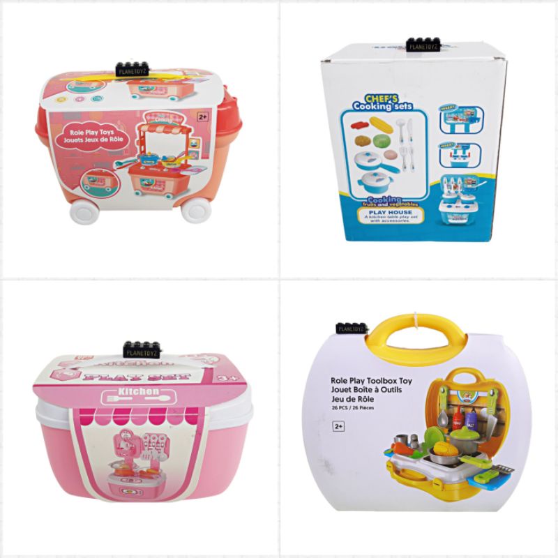 Jual Role Play Tool box Toys Pretend Play Mainan Memasak Masakan ...