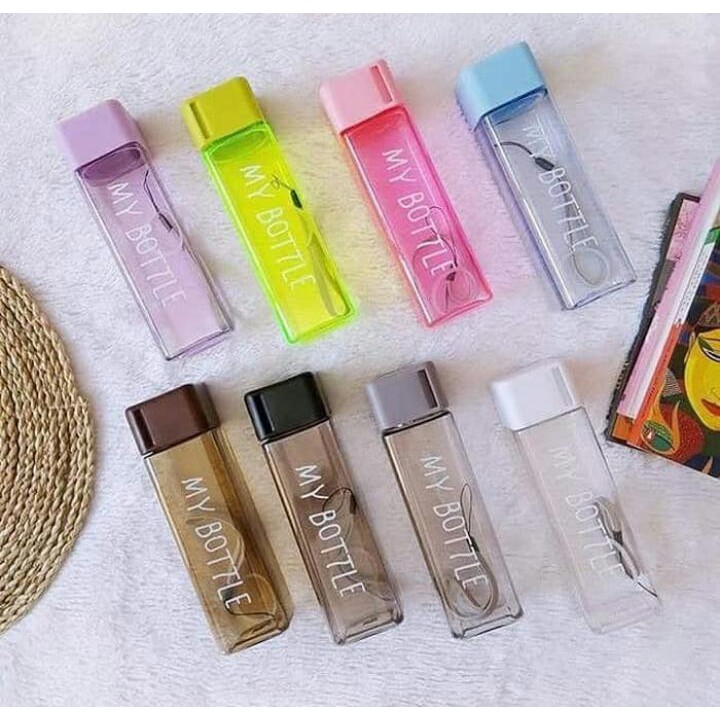 Jual [ANTI PECAH] BOTOL MINUM PERSEGI PETAK KOTAK SQUARE NEW MY BOTTLE ...