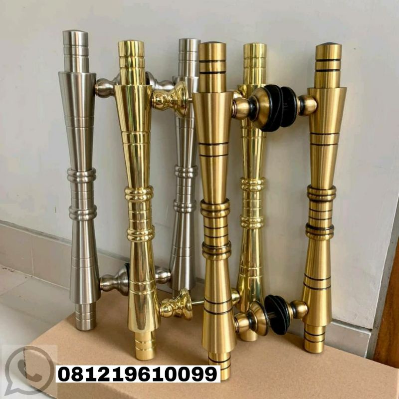 Jual Handle Pintu Rumah 44cm Handle Pintu Kuningan Gagang Pintu Rumah ...