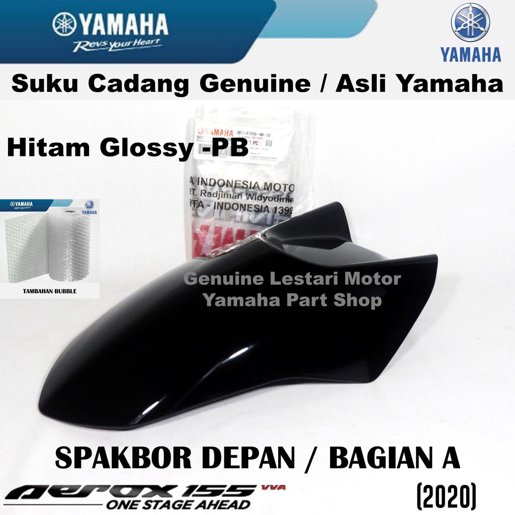 Jual Cover Spakbor Depan Bagian A Depan Fender Front Hitam Glossy PB ...
