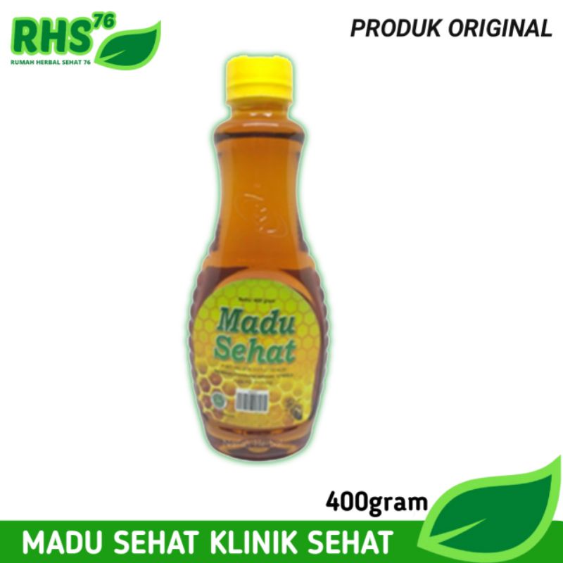 Jual MADU SEHAT 400 gram Pure Honey By Klinik Sehat - Ready Stock ...