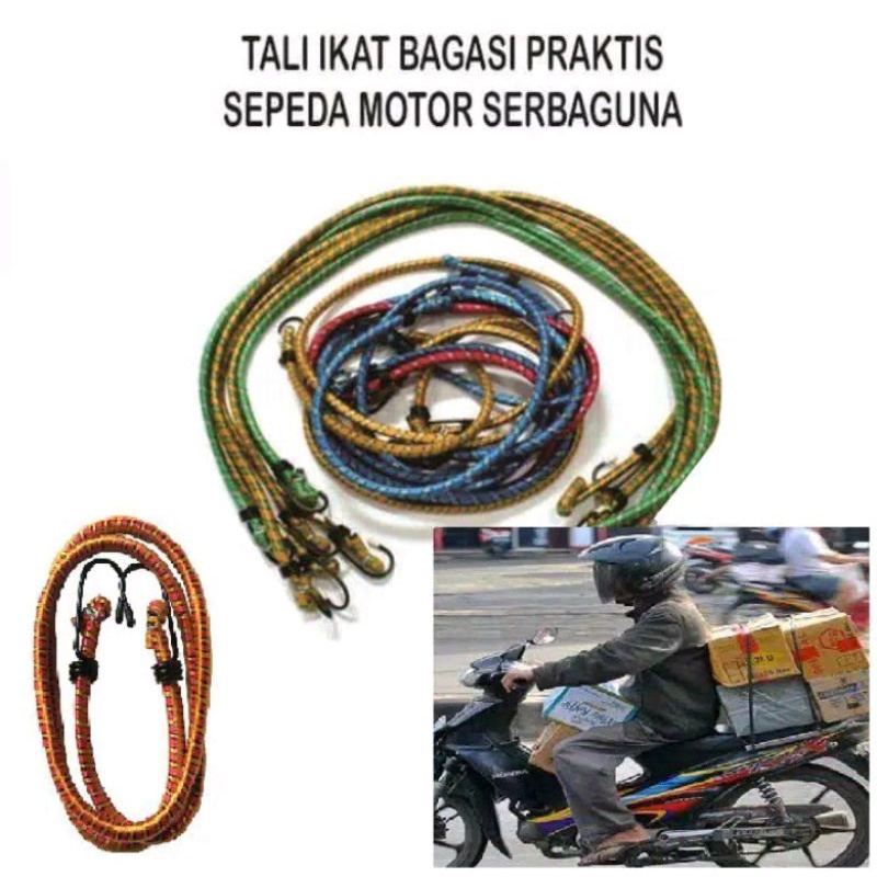 Jual Tali Bagasi Karet Pengikat Barang - Tali Barang Panjang 100cm ...