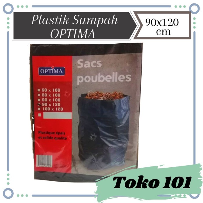 Jual Kantong Plastik Sampah Optima 90x120 cm Trash Bag | Shopee Indonesia