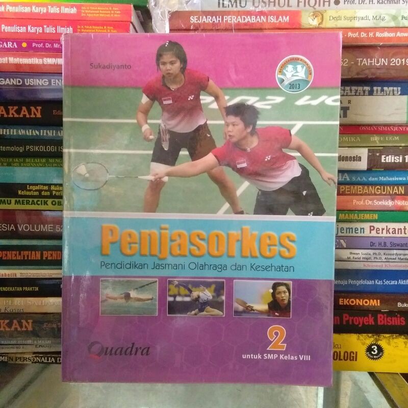Jual Penjasorkes SMP Kelas 8 VIII Penerbit Quadra | Shopee Indonesia