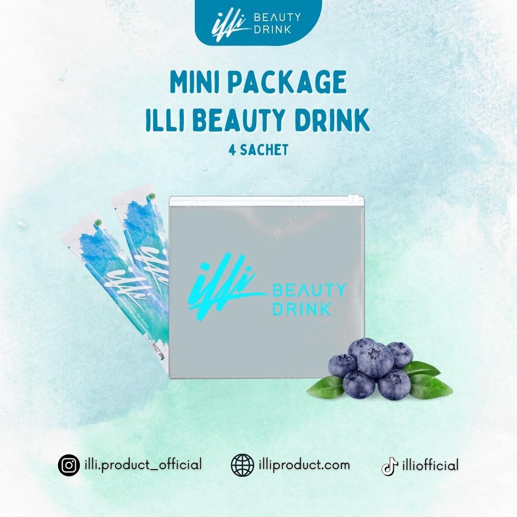 Jual iLLi Beauty Drink 4 Sachet | Shopee Indonesia
