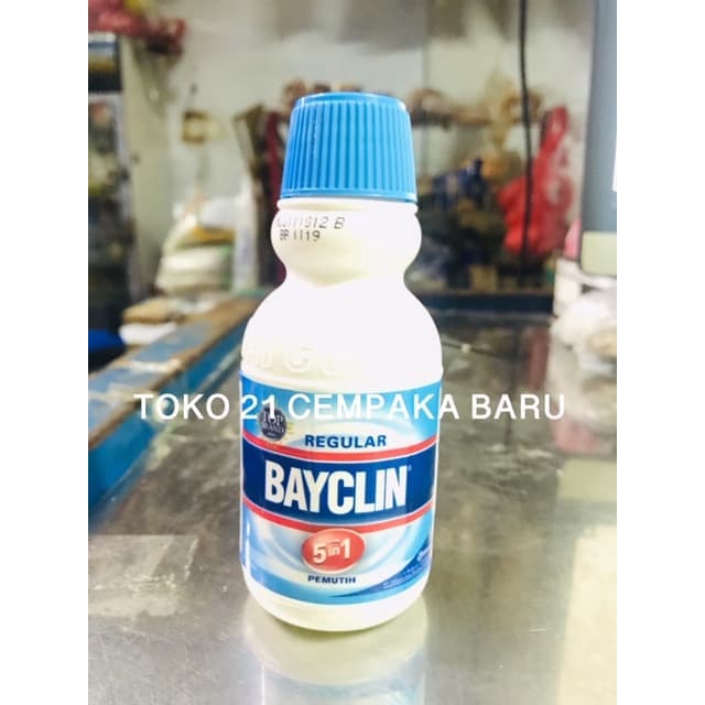 Jual Bayclin Regular Botol 100 ml | Pemutih Pembersih Noda Pakaian ...