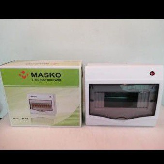 Jual MASKO BOX MCB 5 - 8 GROUP 9808L LAMPU IB OB INBOW OUTBOW TANAM TEMPEL | Shopee Indonesia