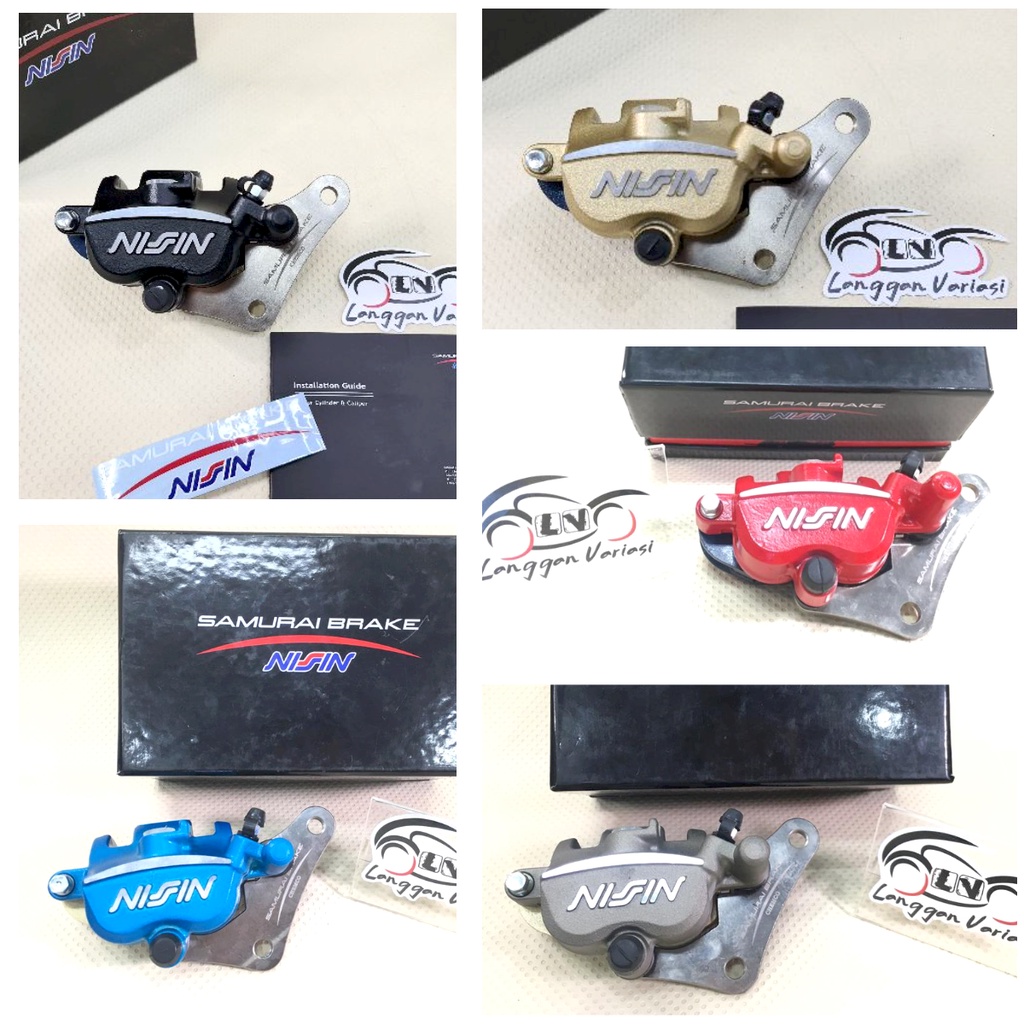 Jual Kaliper Caliper Rem Cakram Nisin Nissin Samurai Brake NMAX Aerox Front Depan Belakang Rear ...
