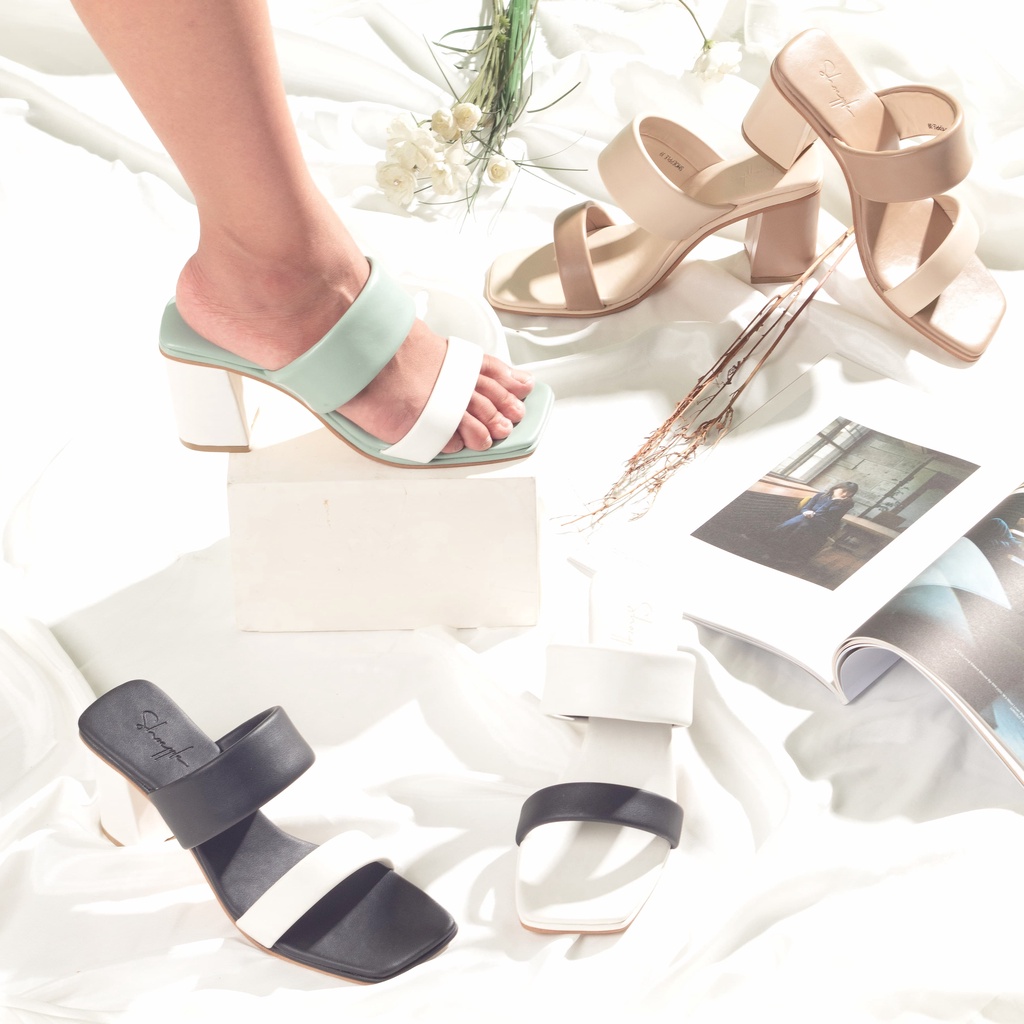 SHOEPPLE Dona Block Heels - DAPATKAN INFO PRODUK TRENDY TERKINI