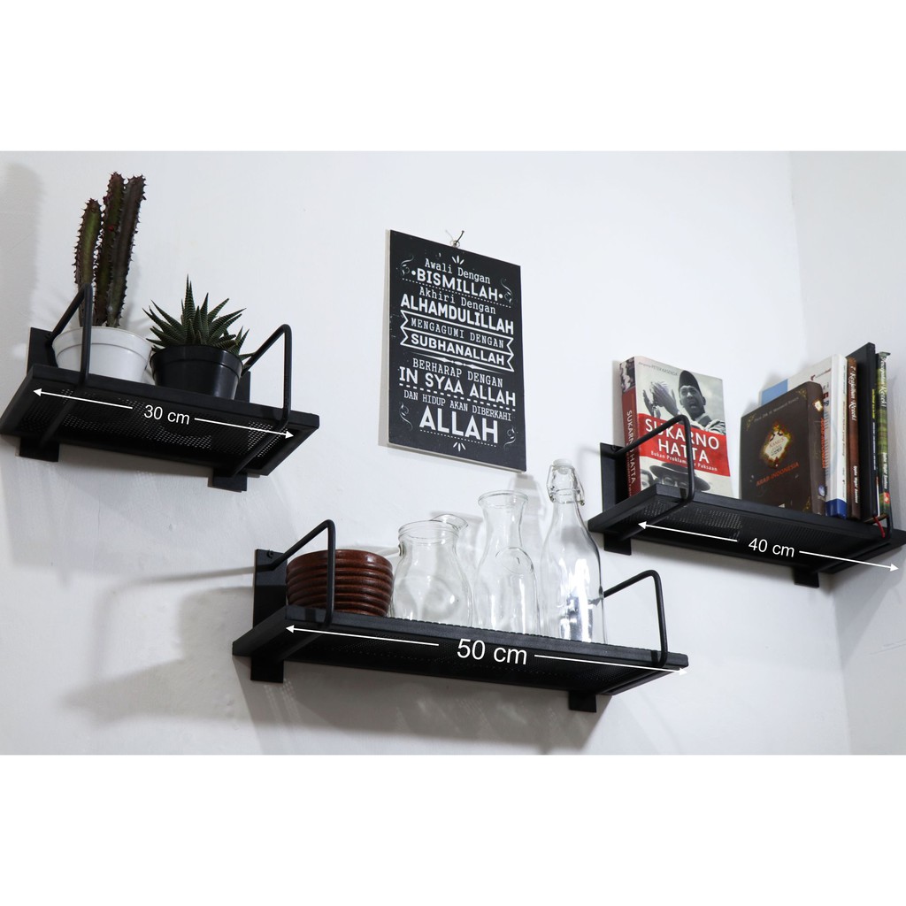 Jual Ambalan Besi / Rak besi Desain industrial / Industrial Design type ...