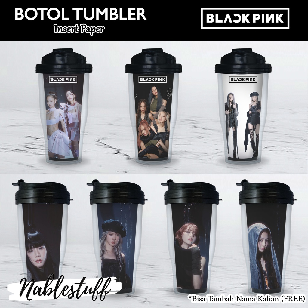 Jual Botol Tumbler Unofficial Blackpink Pink Venom // Botol Minum ...