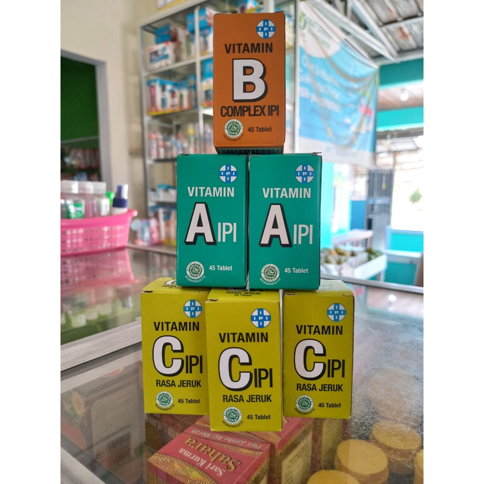 Jual IPI Vitamin A/B Complex/ C Tablet | Shopee Indonesia