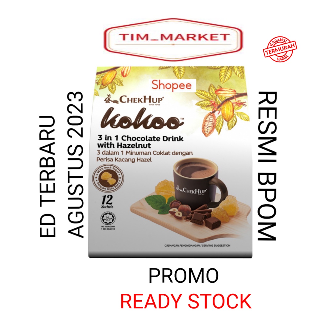 Jual CHEKHUP KOKOO CHOCOLATE HAZELNUT PROMO | Shopee Indonesia