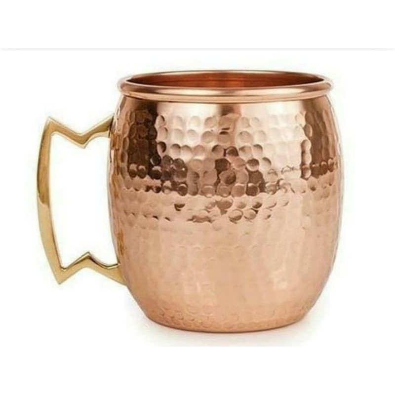 Jual Mug tembaga murni / mug estetik / gelas estetik / gelas unik ...