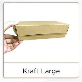 Jual Snack Box / Kemasan Box Polos / Box Jajanan Kraft | Shopee Indonesia