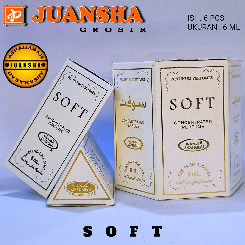 Jual PARFUM AS SAHABAH || SOFT || PARFUM TRAVELLER || 6ML ROLL ON ...