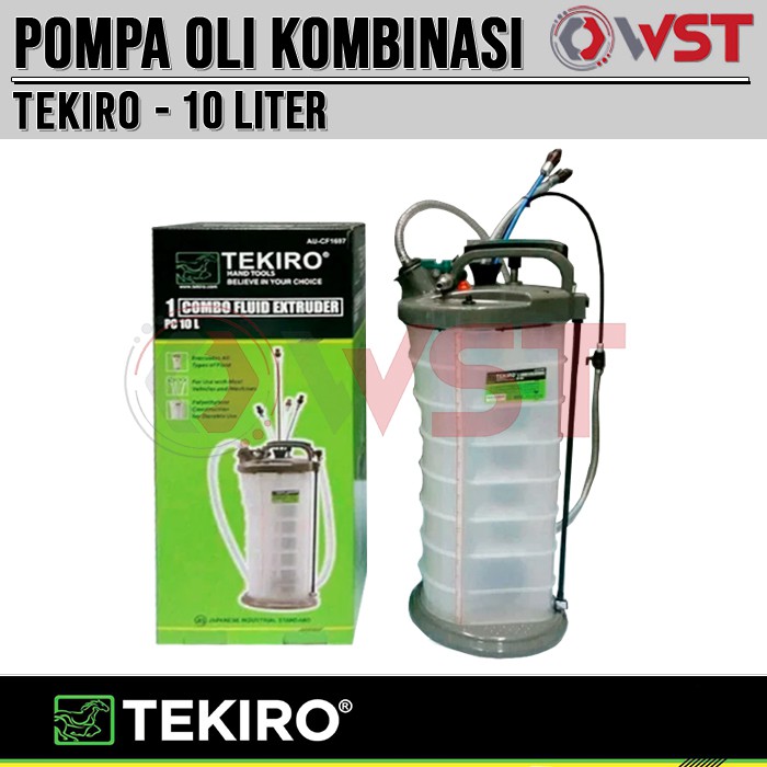 Jual Tekiro Pompa Oli Kombinasi 10 Liter / Alat Ganti oli / fluid ...