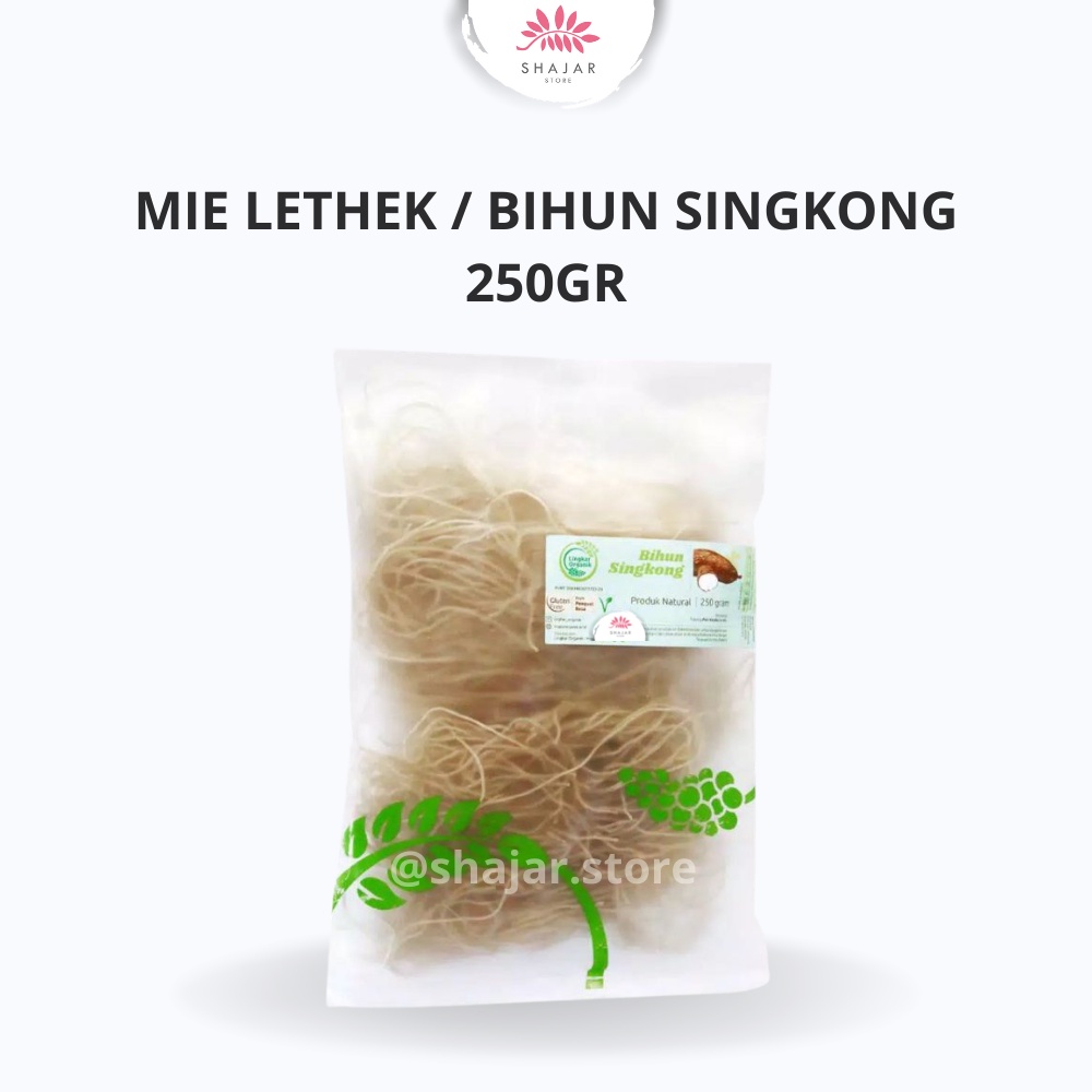 Jual MIE LETHEK / BIHUN SINGKONG 250GR | Shopee Indonesia