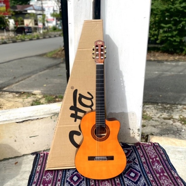 Jual GITAR CLASSIC ELEKTRIK CETTA CX28CE SENAR NYLON | Shopee Indonesia
