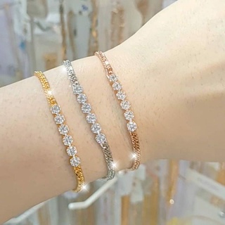 Jual GELANG TITANIUM DIAMOND -GELANG TANGAN HURUF TITANIUM - GELANG ...