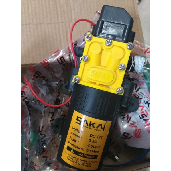 Jual MOTOR POMPA AIR DC 12V DAN ADAPTOR | Shopee Indonesia