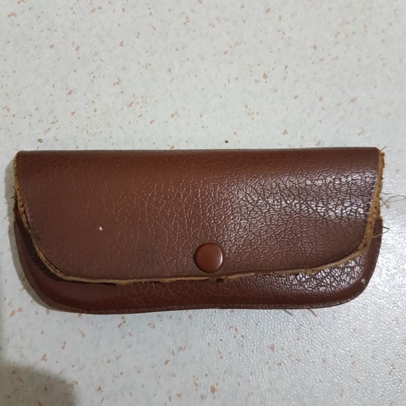Jual Case pouch kotak kacamata asli jadul vintage model tipis | Shopee ...
