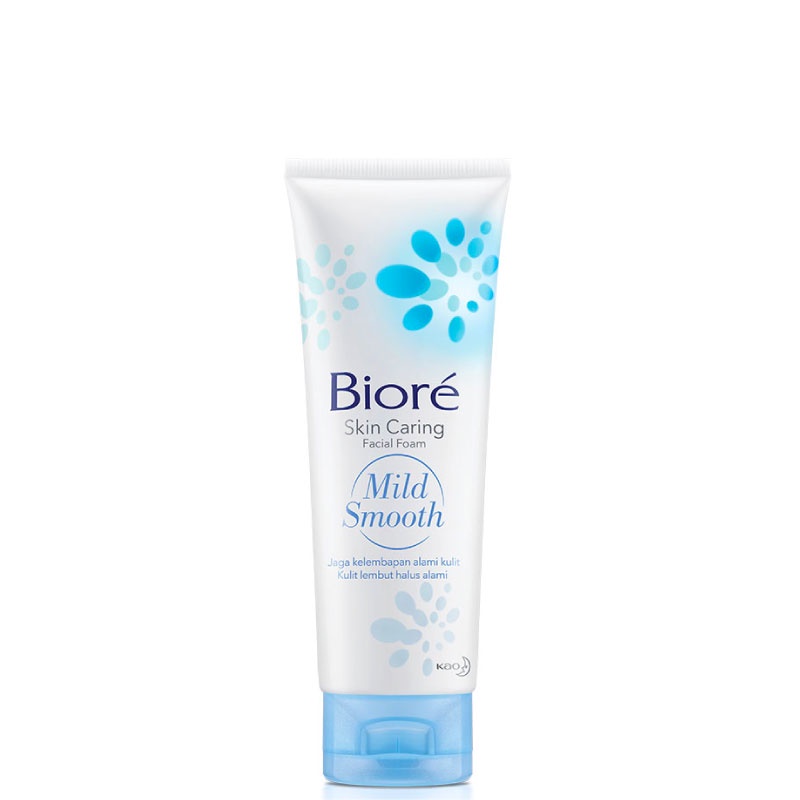 Jual Biore Skin Caring Mild Smooth Natural Moisturizer 100gr | Shopee ...