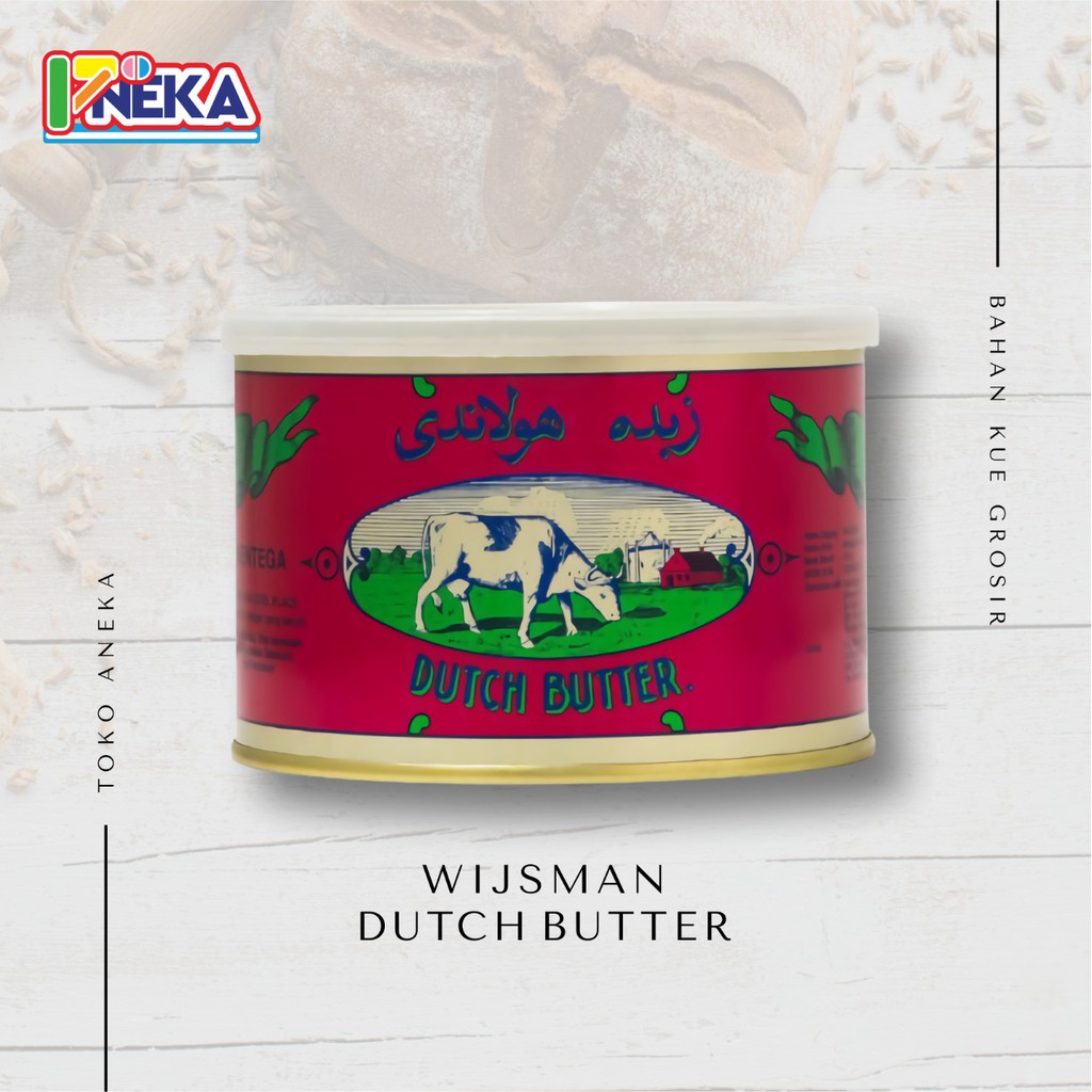 Jual Wijsman Dutch Butter 454gram (salted butter) /kaleng | Shopee ...