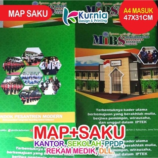 Jual MAP SEKOLAH/ MAP A4/ MAP INSTANSI / MAP FOLDER A4 / MAP DINAS/MAP ...