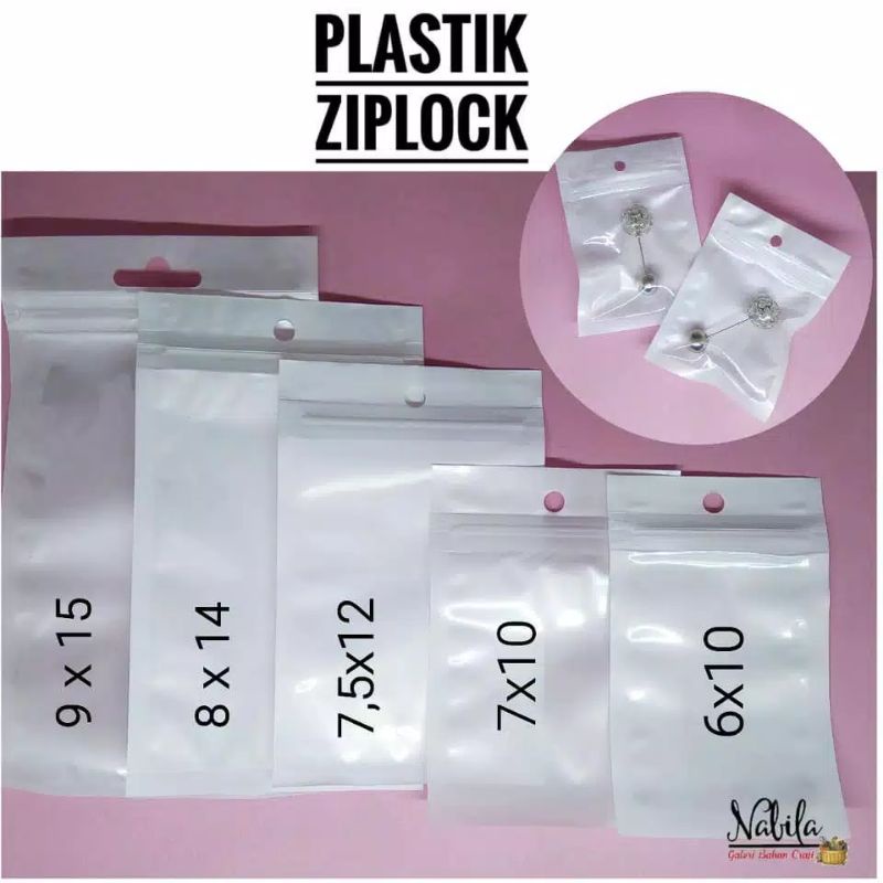 Jual (25pcs) Plastik klip bros ( putih susu ) | Shopee Indonesia