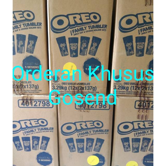Jual Oreo Free Tumbler Terbaru 2020 Khusus Gosend | Shopee Indonesia
